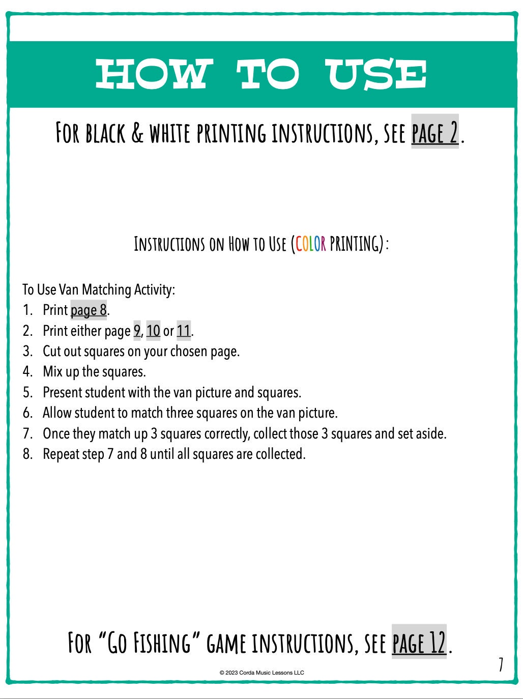 MUSIC THEORY PUZZLES | Summer Beach Matching Game: Notes, Key Names ...