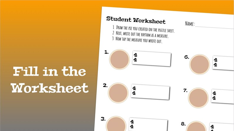 Pumpkin Pie Rhythm Puzzles: Thanksgiving Music Game (digital Download ...