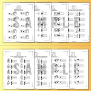 Back to School Music Worksheets | Note Naming [beginner Piano ...