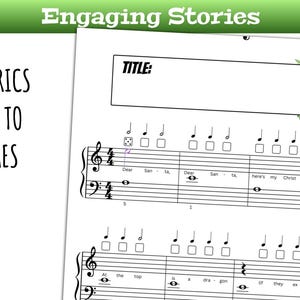 Christmas Music Composing Activity for Piano | Compose With Dice! Game ...