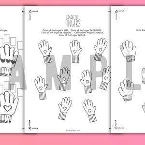 Valentine's Day MUSIC WORKSHEETS | Finger Numbers [beginner Piano ...