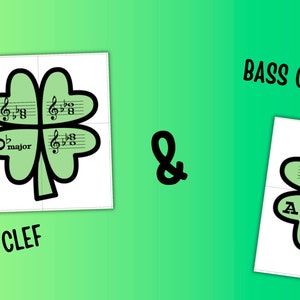 Chord Inversions Puzzles - St. Patrick's Day Music Theory Triads for ...