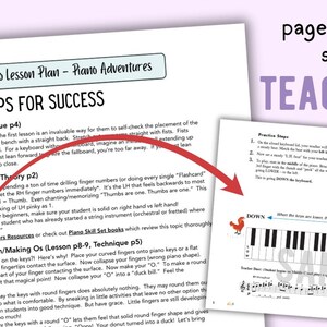 Piano Adventures® Lesson Plans | 6-week Beginner Piano Pack With ...