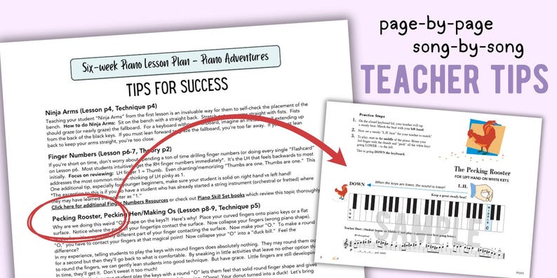 Piano Adventures® Lesson Plans | 6-week Beginner Piano Pack With ...