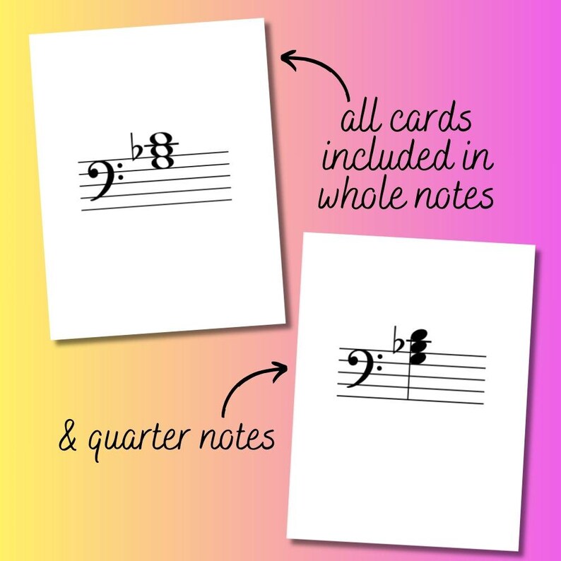 Minor Chords Flash Cards | Root Position Triads | Piano Music Theory ...