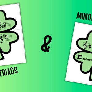 Chord Inversions Puzzles - St. Patrick's Day Music Theory Triads for ...