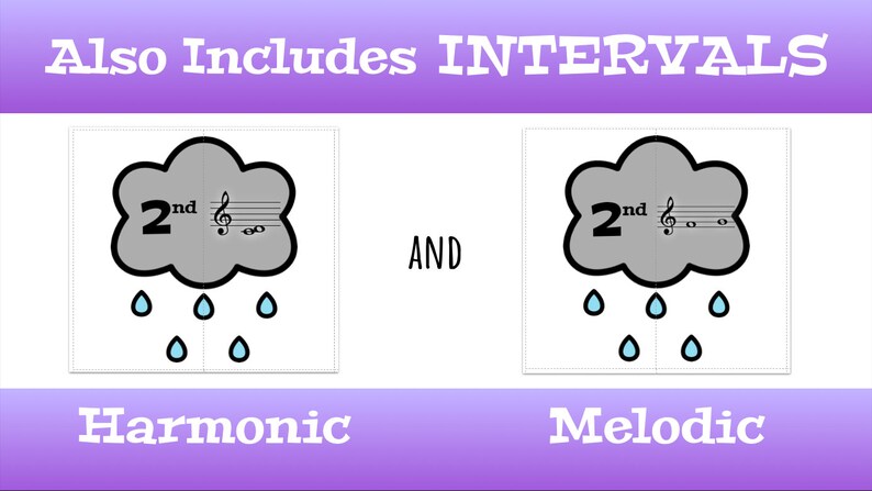 Spring Music Theory Puzzles | Notes Intervals Keys Symbols Flashcards ...