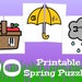 Spring Music Theory Puzzles | Notes Intervals Keys Symbols Flashcards ...