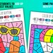 Summer Coloring Pages | Color by Code Rhythm Note Rest Values | 3 ...