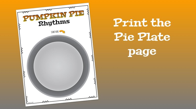Pumpkin Pie Rhythm Puzzles: Thanksgiving Music Game (digital Download ...