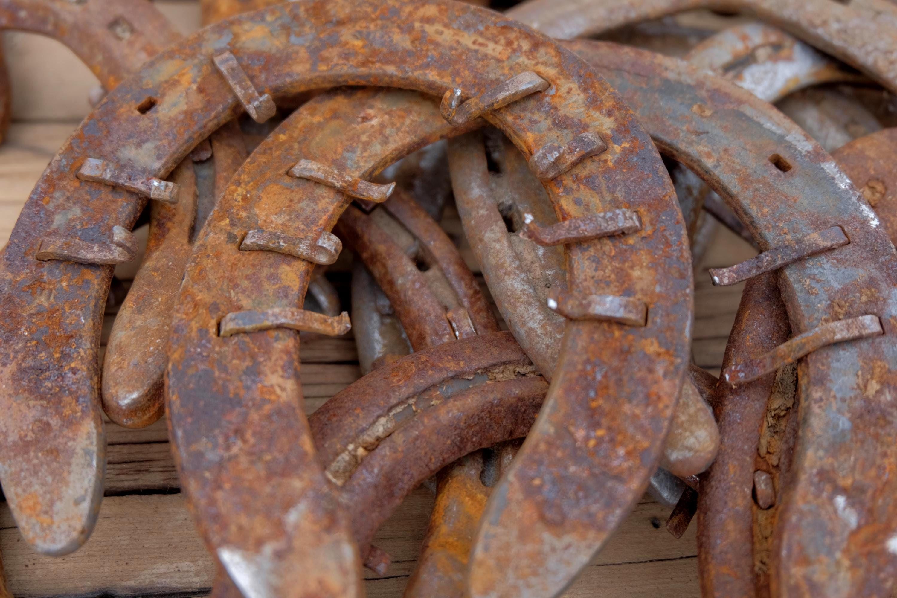 30 Used Horseshoe Rusty Cowboy Project Western Art Decor - Etsy