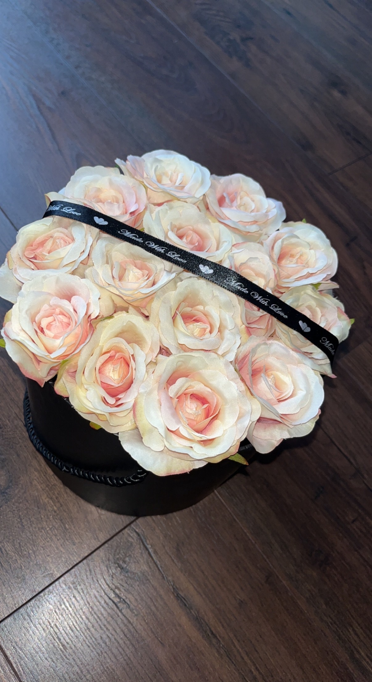 Bespoke Artifical Rose Flower Hatbox - Etsy