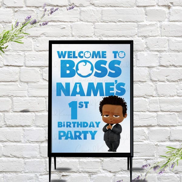Boss Baby Poster - Etsy