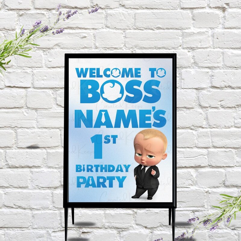 Baby Welcome Boss - Etsy