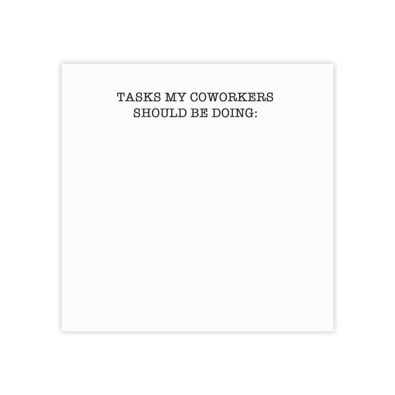 Funny Office Post-it® / Note Pads - Etsy