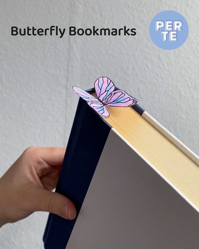 Butterfly Bookmarks Printable Bookmarks Digital Bookmarks - Etsy
