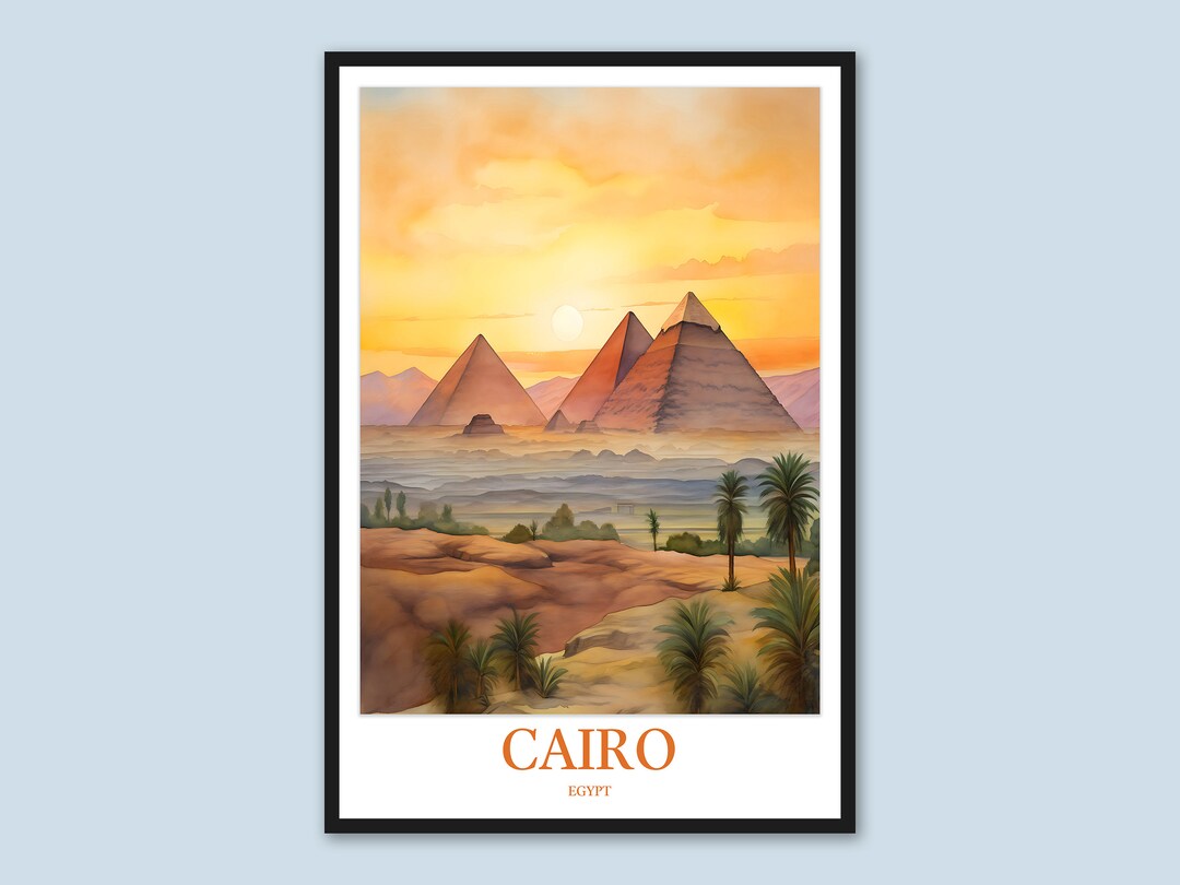 Cairo Print Art Cairo Poster Cairo Wall Art Cairo Wall Decor - Etsy