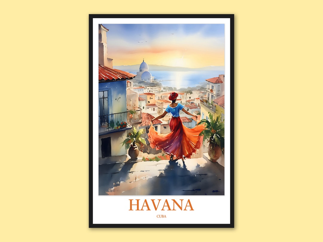 Havana Wall Decor Havana Poster Havana Wall Art Havana Print Art Havana ...