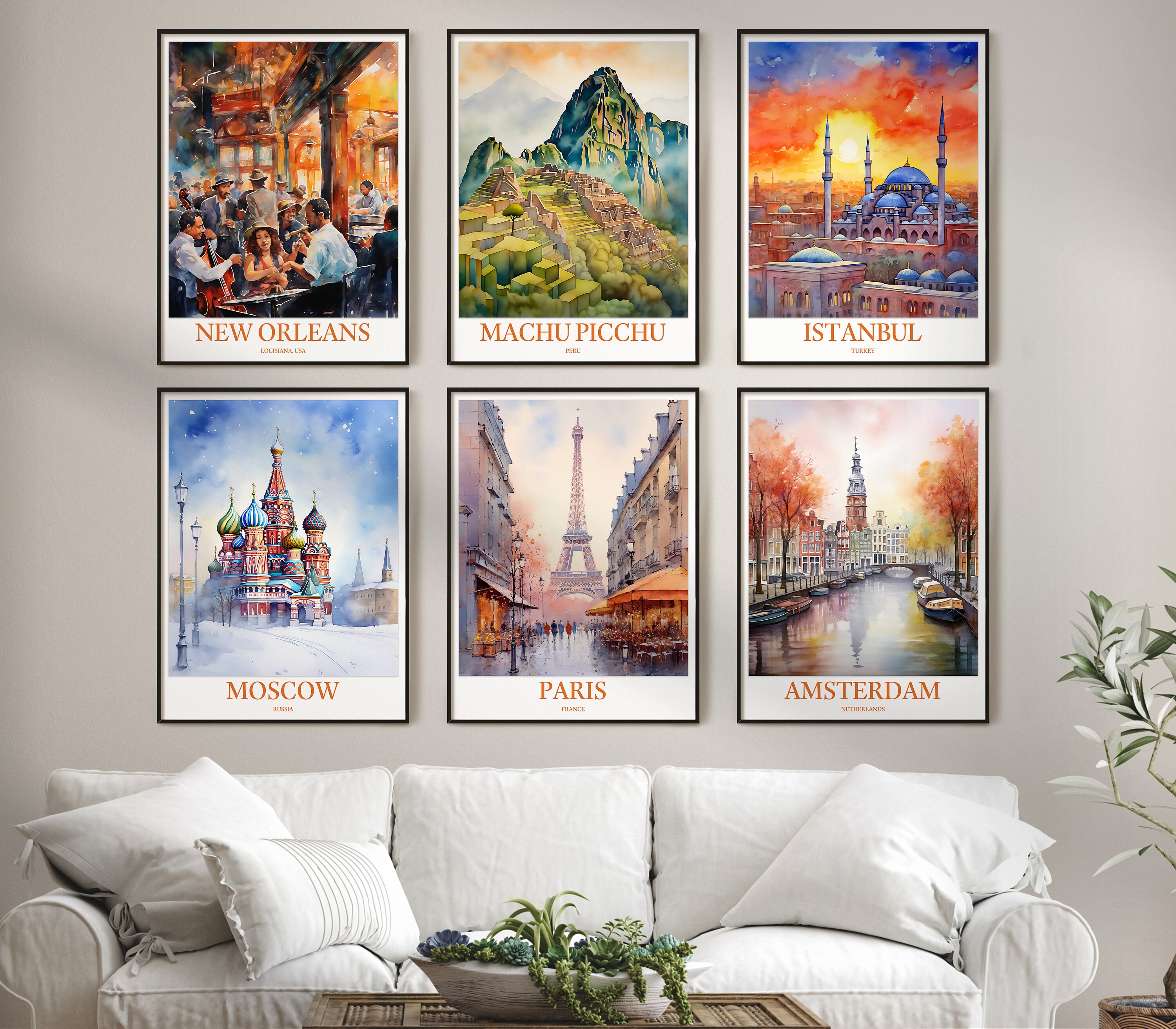 New Orleans Poster French Quarter Poster New Orleans Print Art New ...