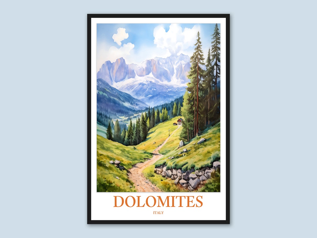 Dolomites Wall Art Dolomites Travel Wall Art Dolomites Poster - Etsy
