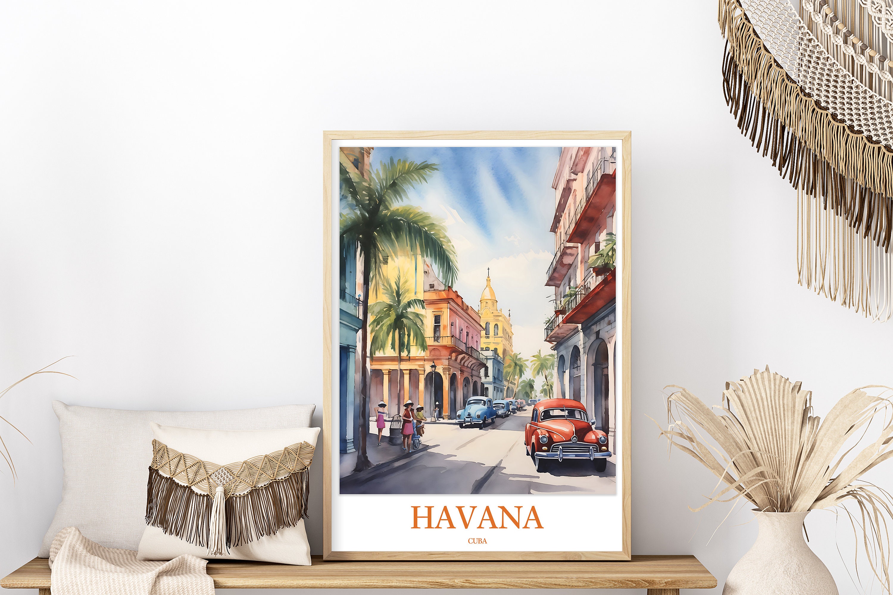 Havana Wall Art Havana Poster Havana Print Art Havana Wall Decor Havana ...