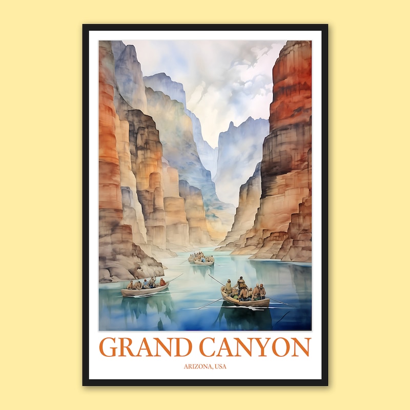 Grand Canyon Poster - Etsy