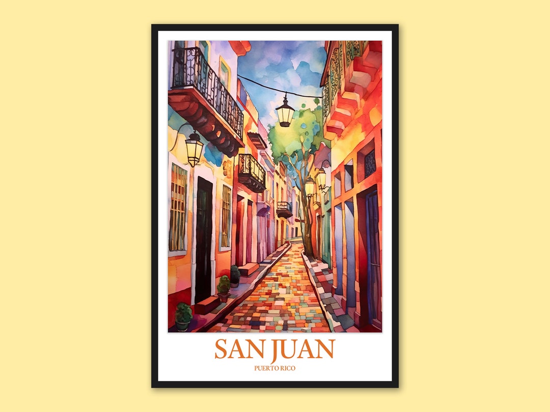 San Juan Wall Decor San Juan Print San Juan Travel Wall Art San Juan ...