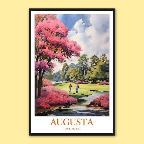Golf Course Poster - Etsy