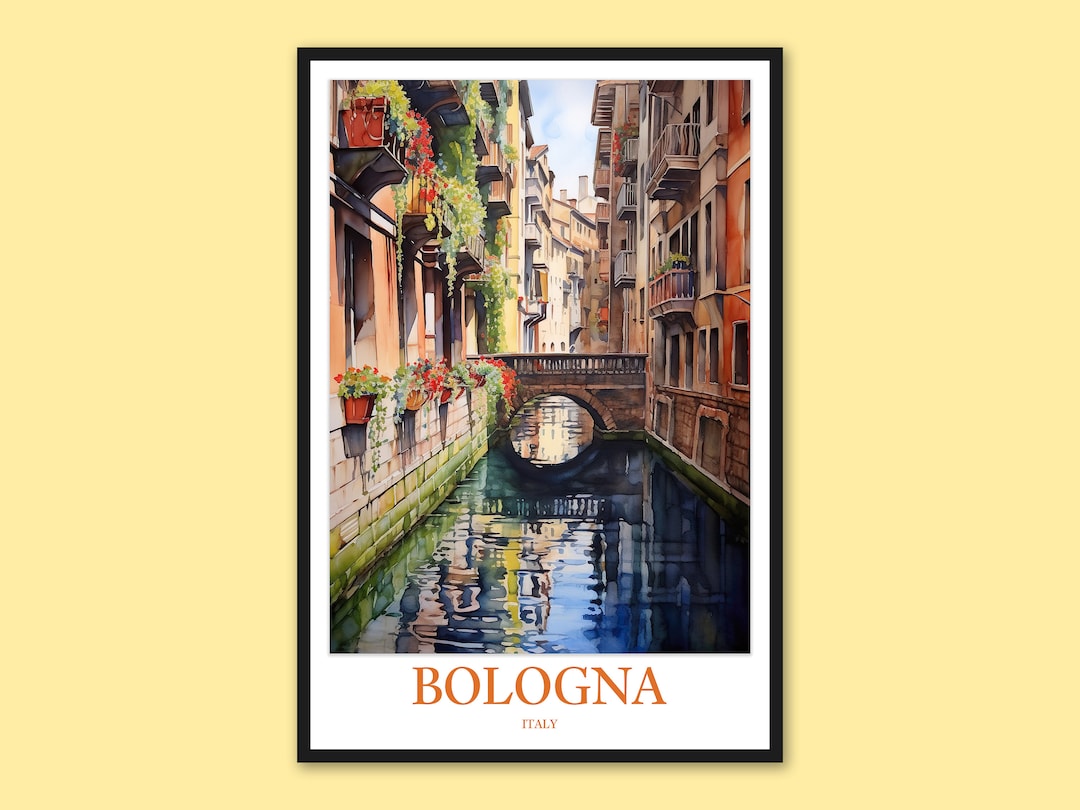 Bologna Poster Bologna Wall Art Bologna Print Bologna Wall Decor ...