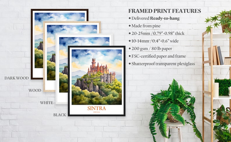 Sintra Wall Decor Sintra Print Sintra Travel Wall Art Sintra Poster ...