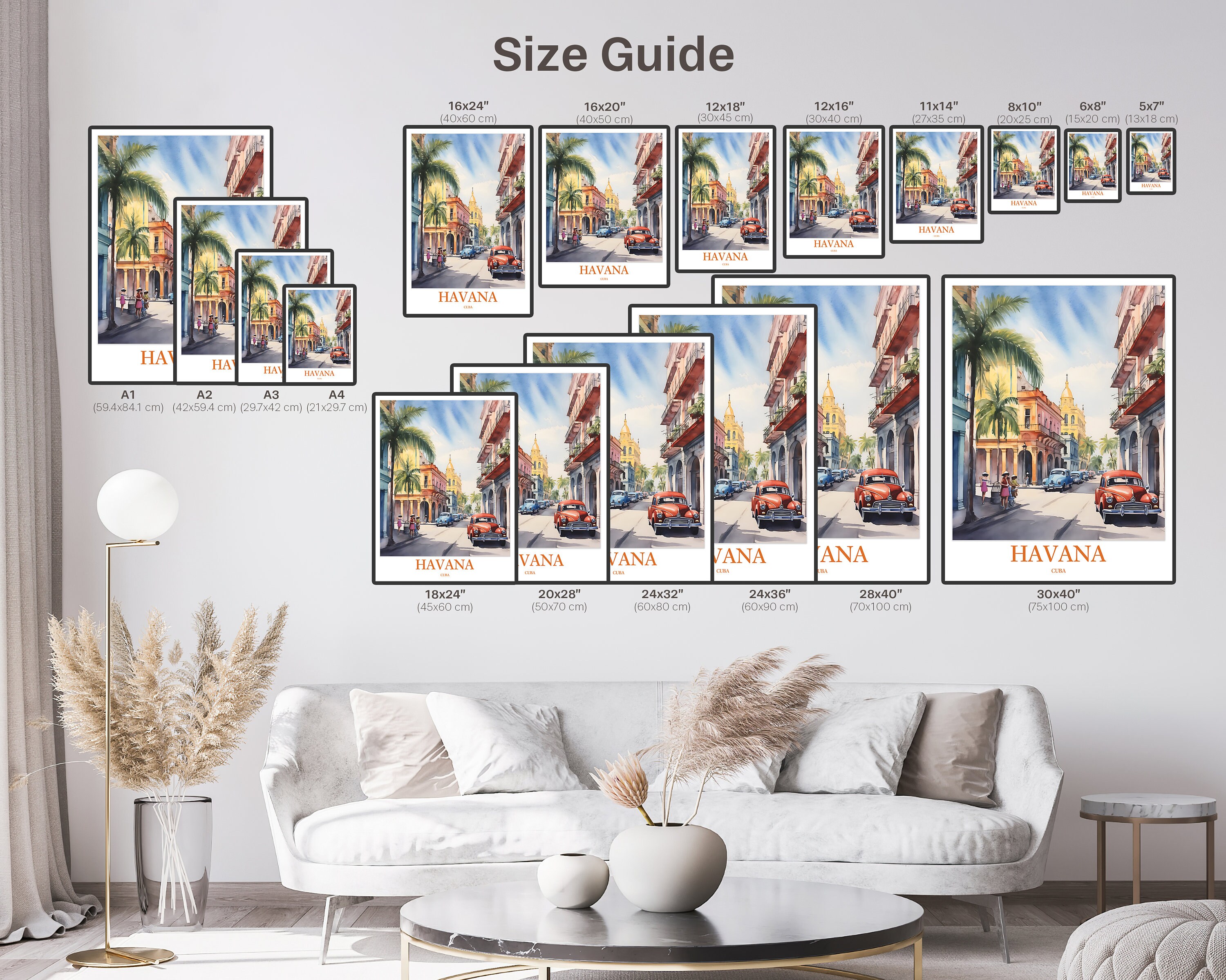 Havana Wall Art Havana Poster Havana Print Art Havana Wall Decor Havana ...