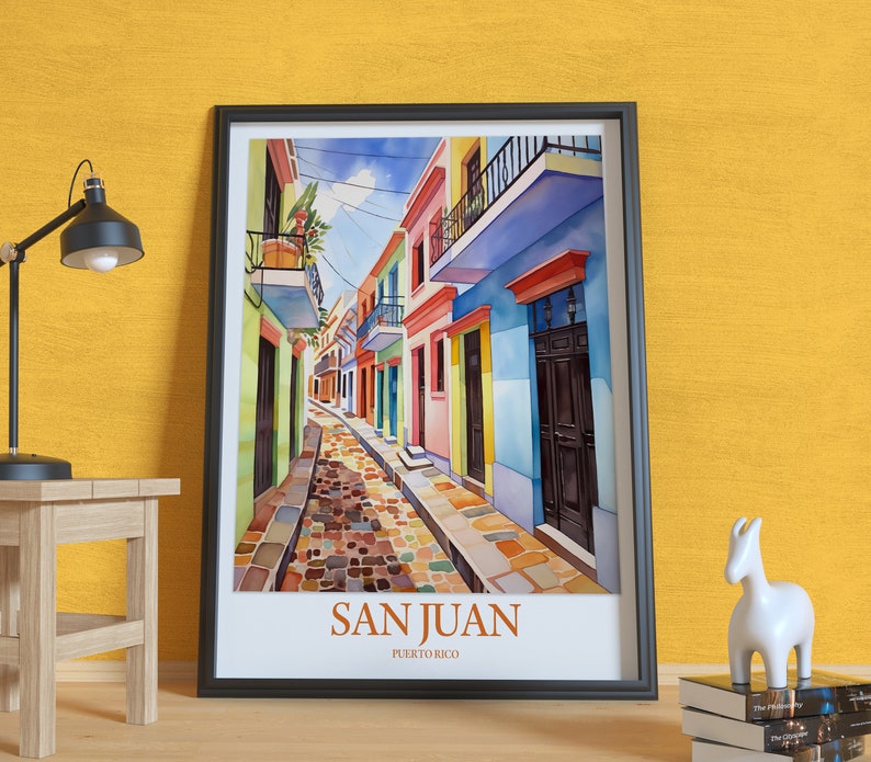 San Juan Travel Wall Art San Juan Poster San Juan Wall Decor San Juan ...