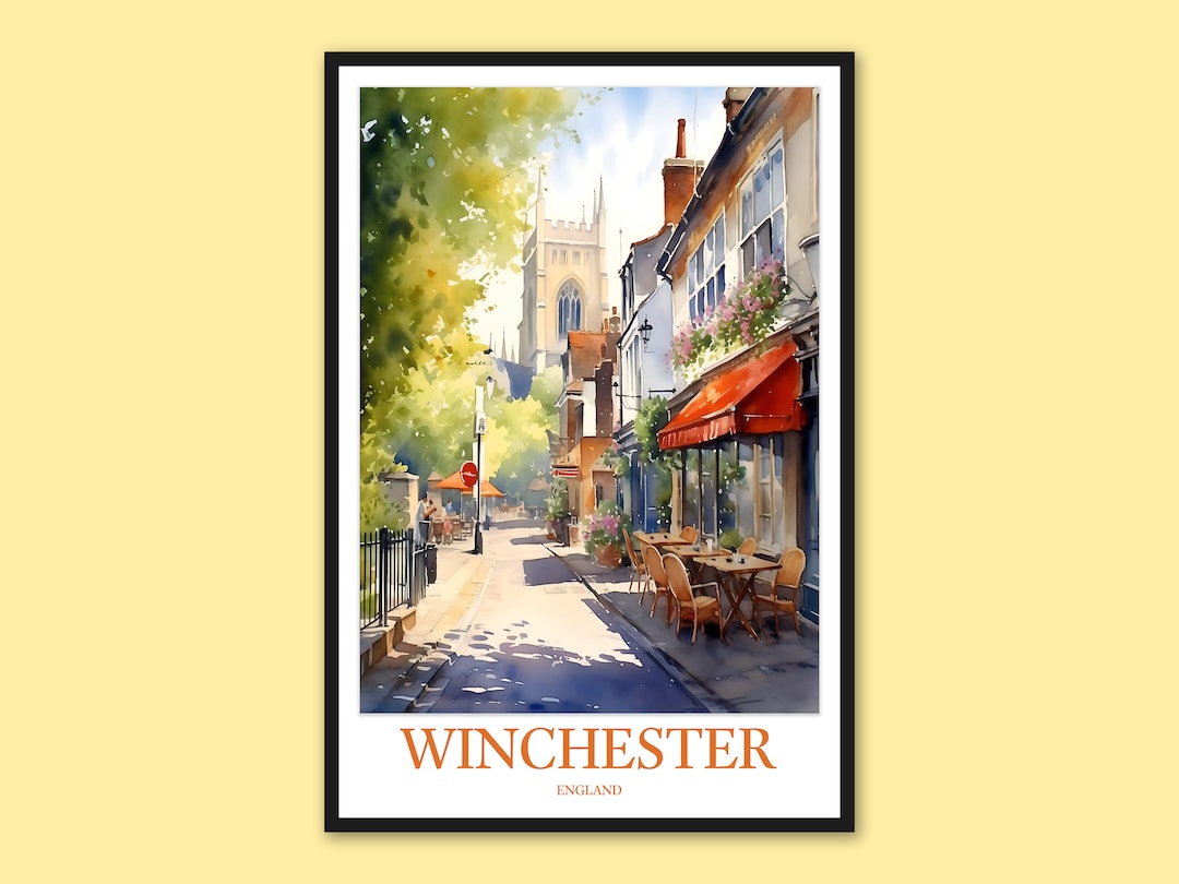 Winchester Wall Art Winchester Poster Winchester Print Art Winchester ...