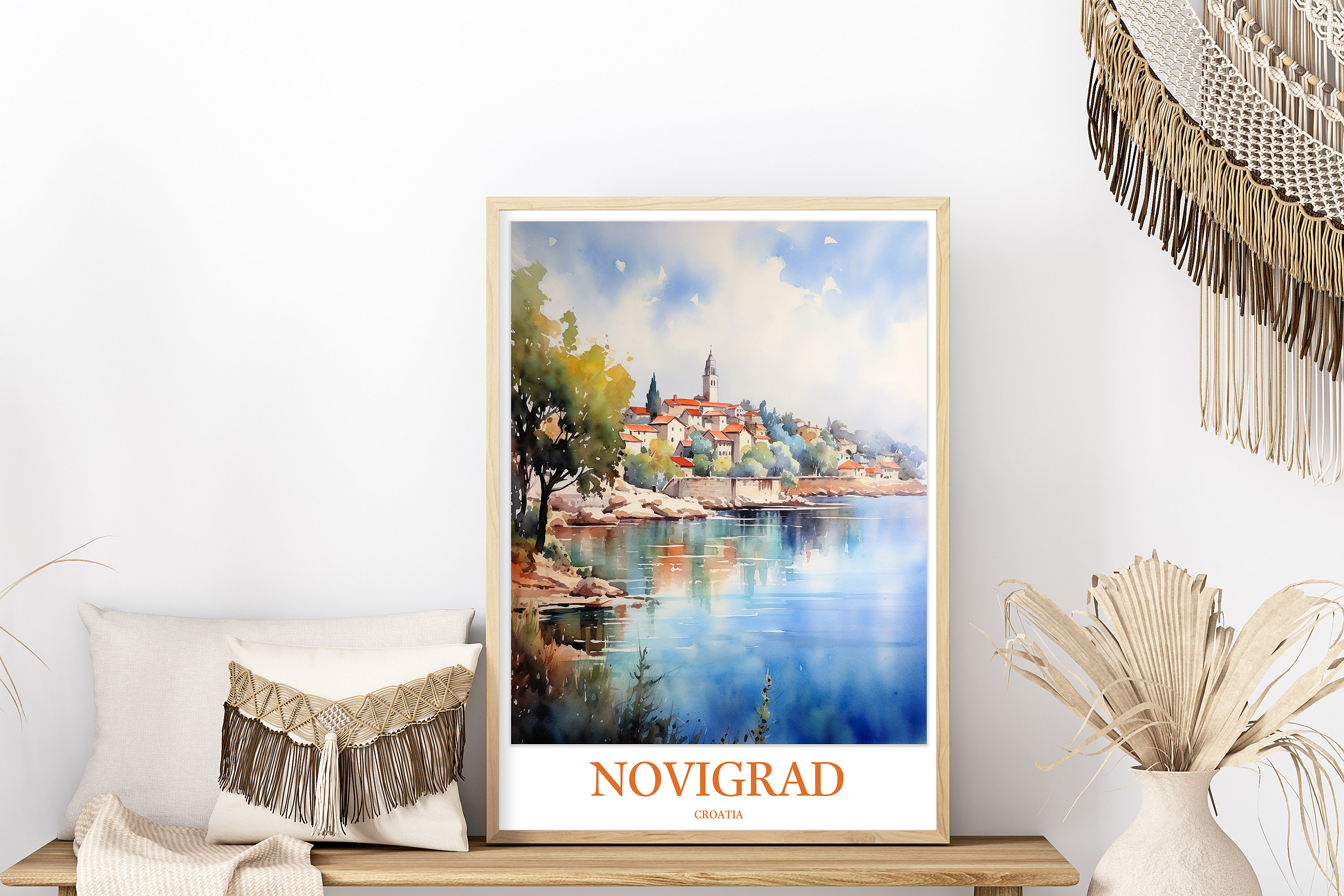 Novigrad Travel Wall Art Novigrad Print Art Novigrad Poster Novigrad ...