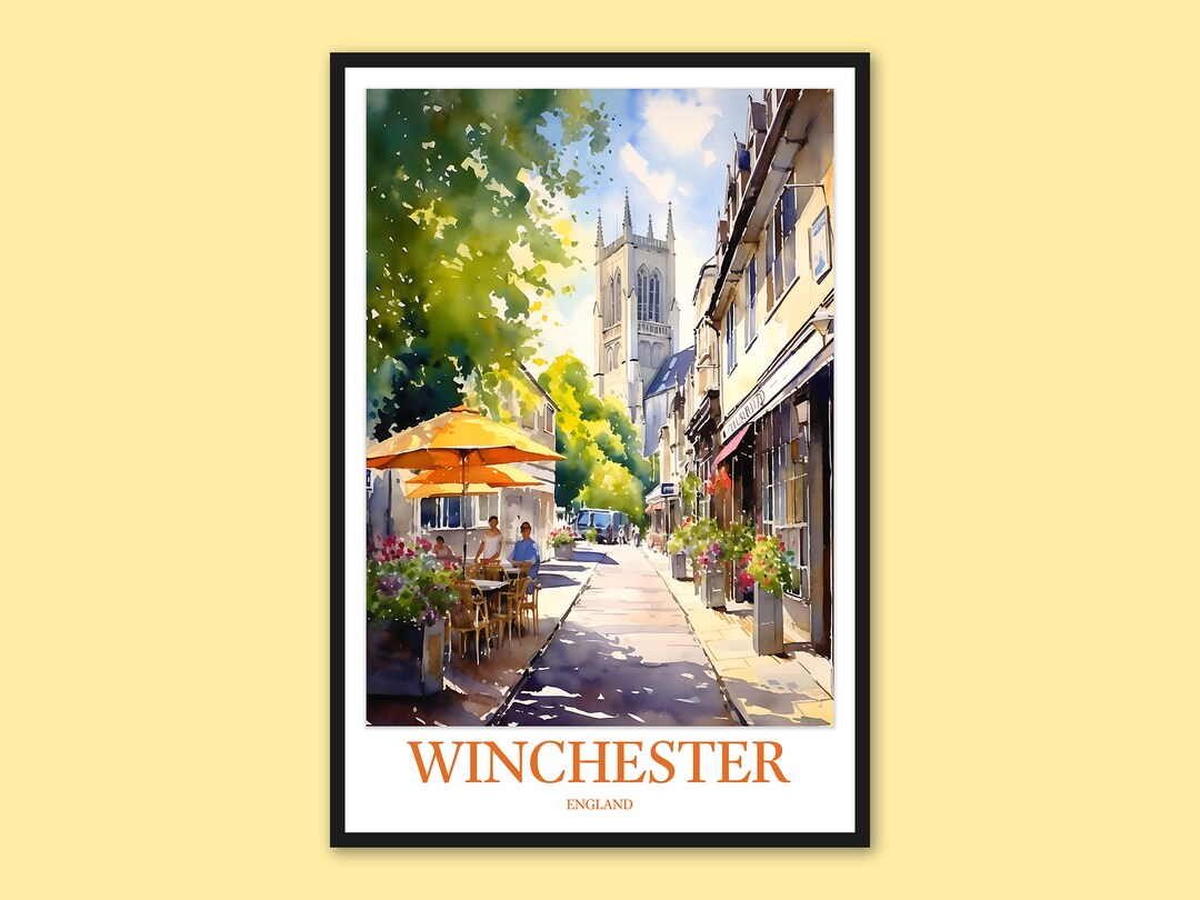 Winchester Poster Winchester Wall Art Winchester Print Art Winchester ...