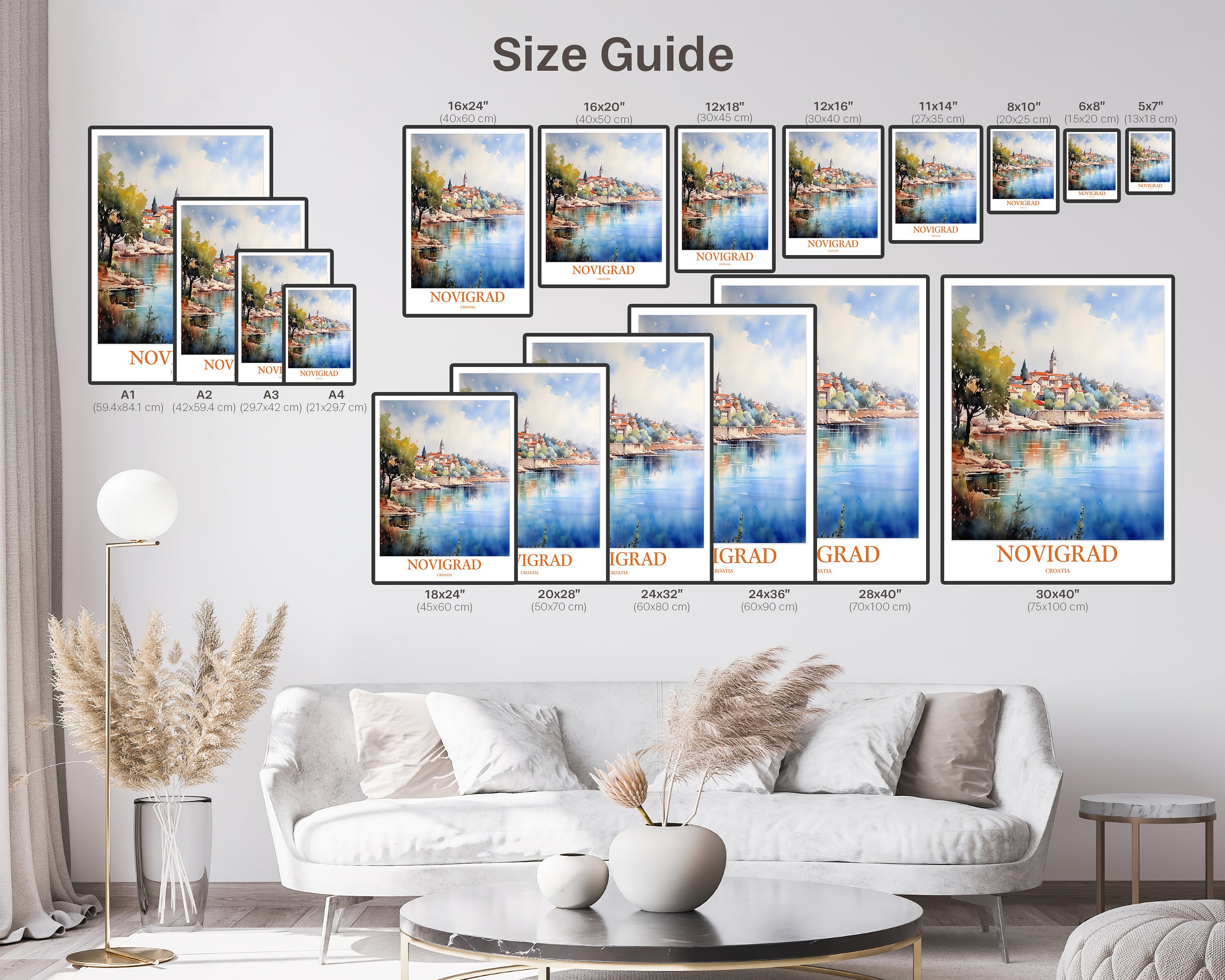 Novigrad Travel Wall Art Novigrad Print Art Novigrad Poster Novigrad ...