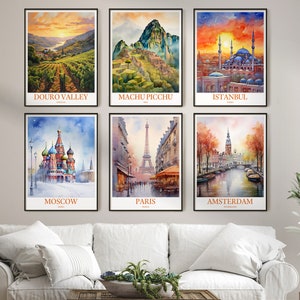 Douro Valley Poster Douro Valley Wall Art Douro Valley Vineyard Print ...