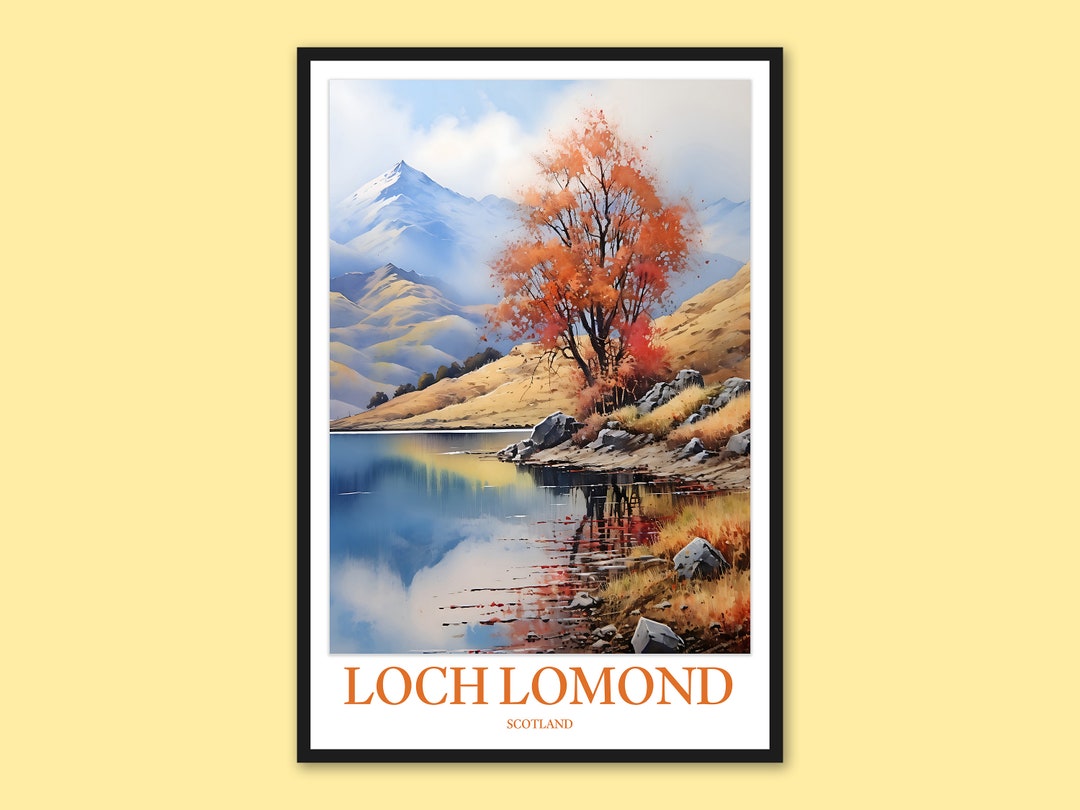 Loch Lomond Scotland Print: Travel Wall Art - Etsy