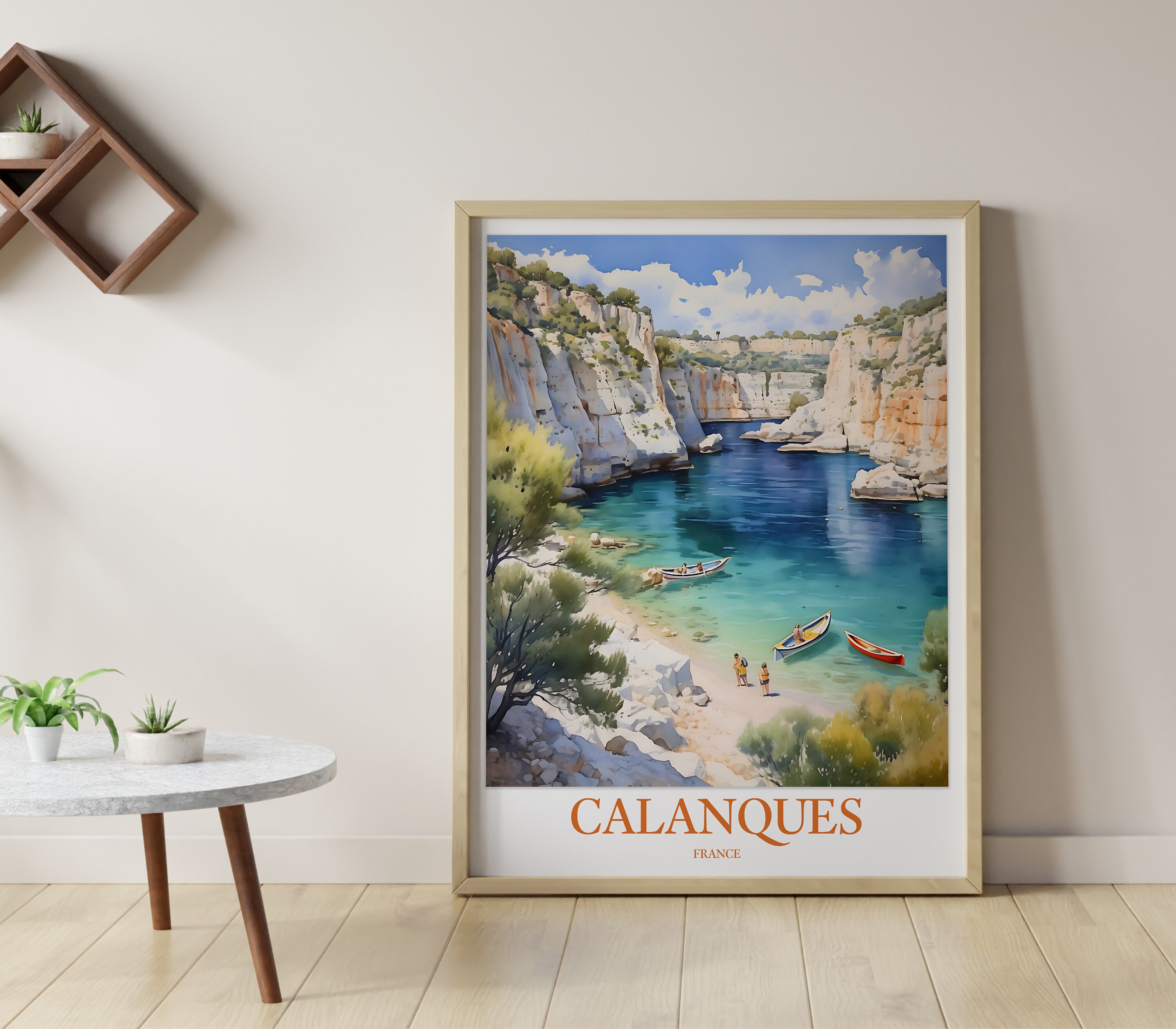 Calanques Poster Calanques Print Art Calanques National Park - Etsy