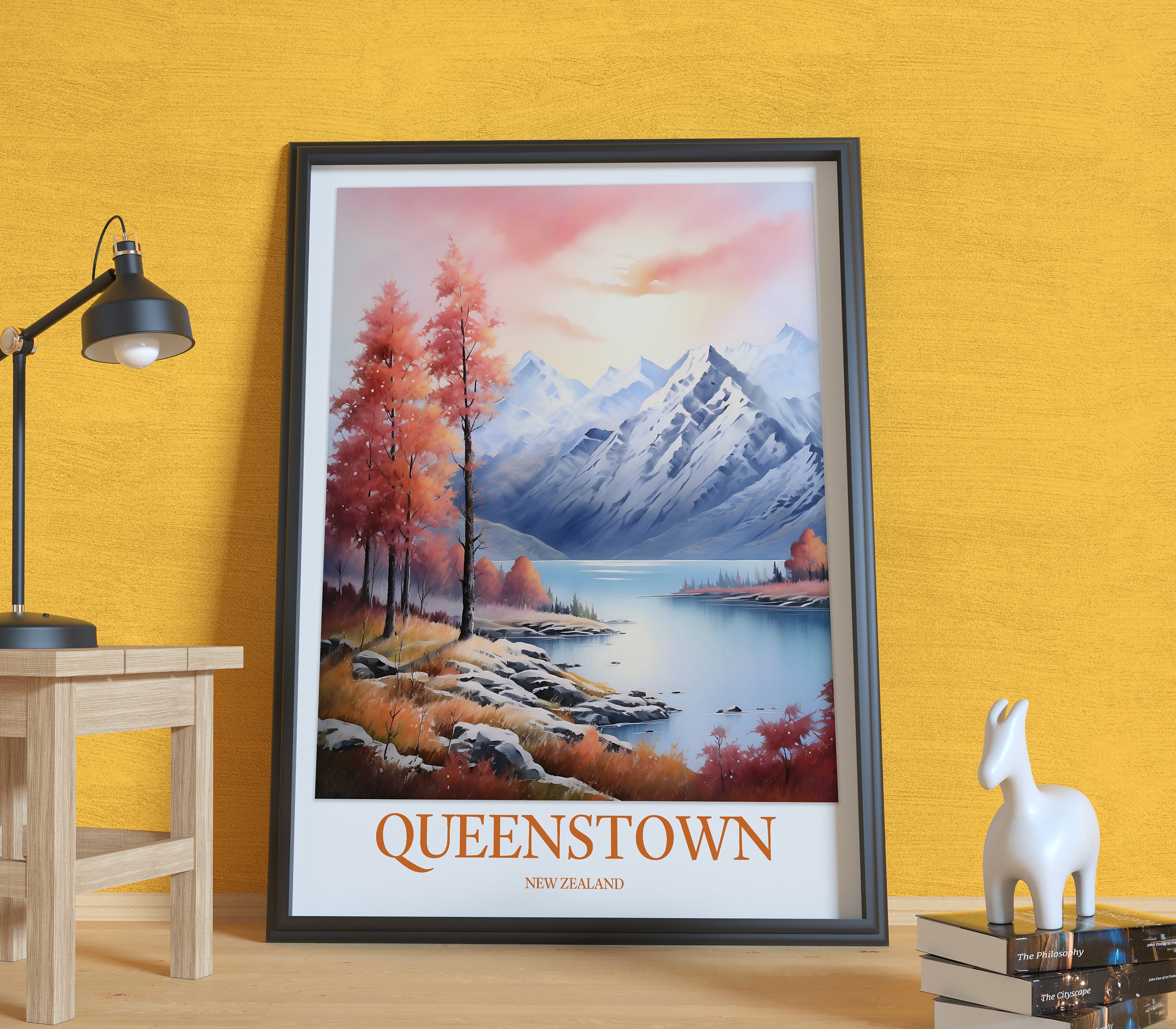 Queenstown Wall Decor Queenstown Travel Wall Art Queenstown Print ...