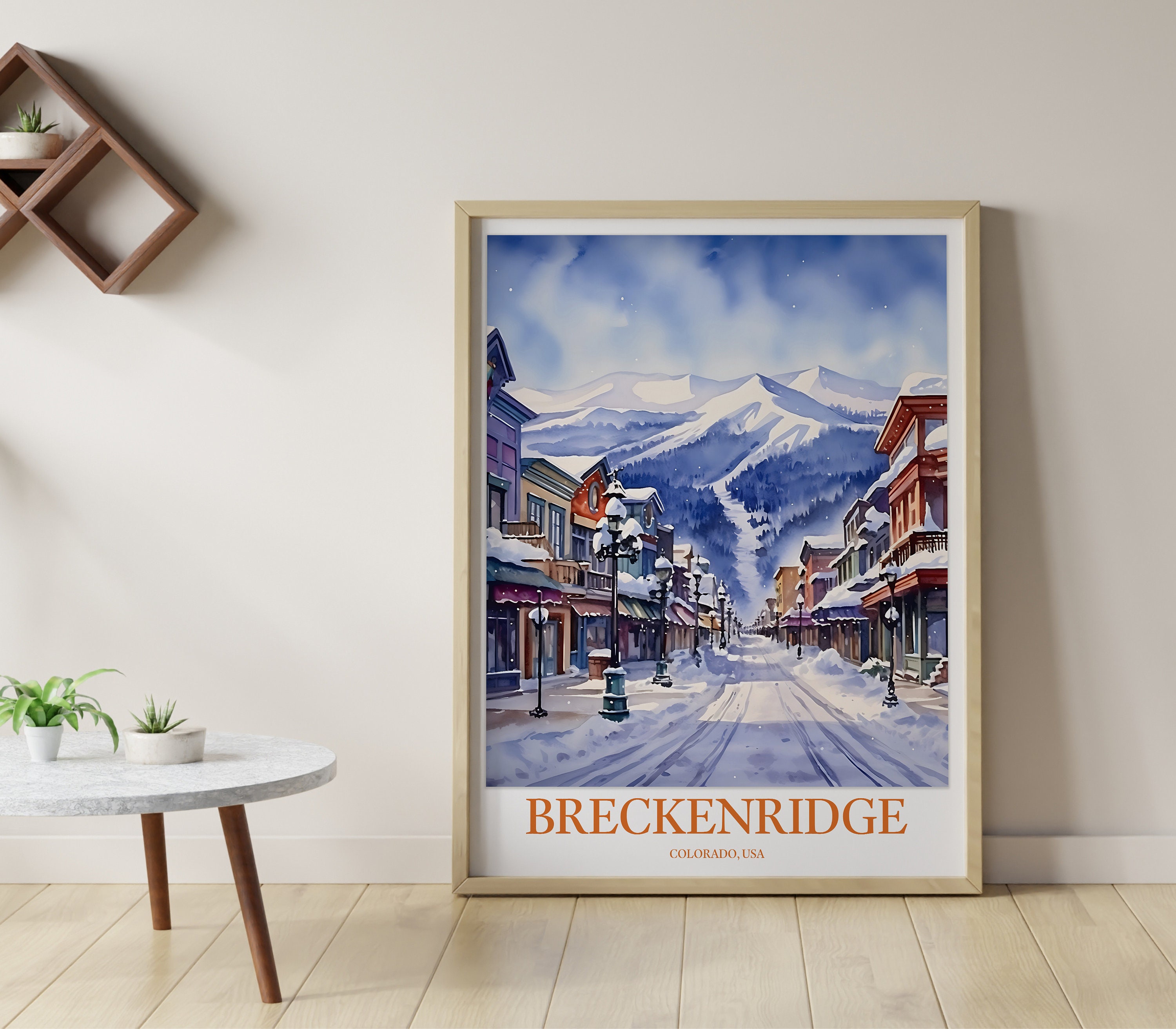 Breckenridge Print Art Breckenridge Wall Decor Breckenridge Wall Art ...
