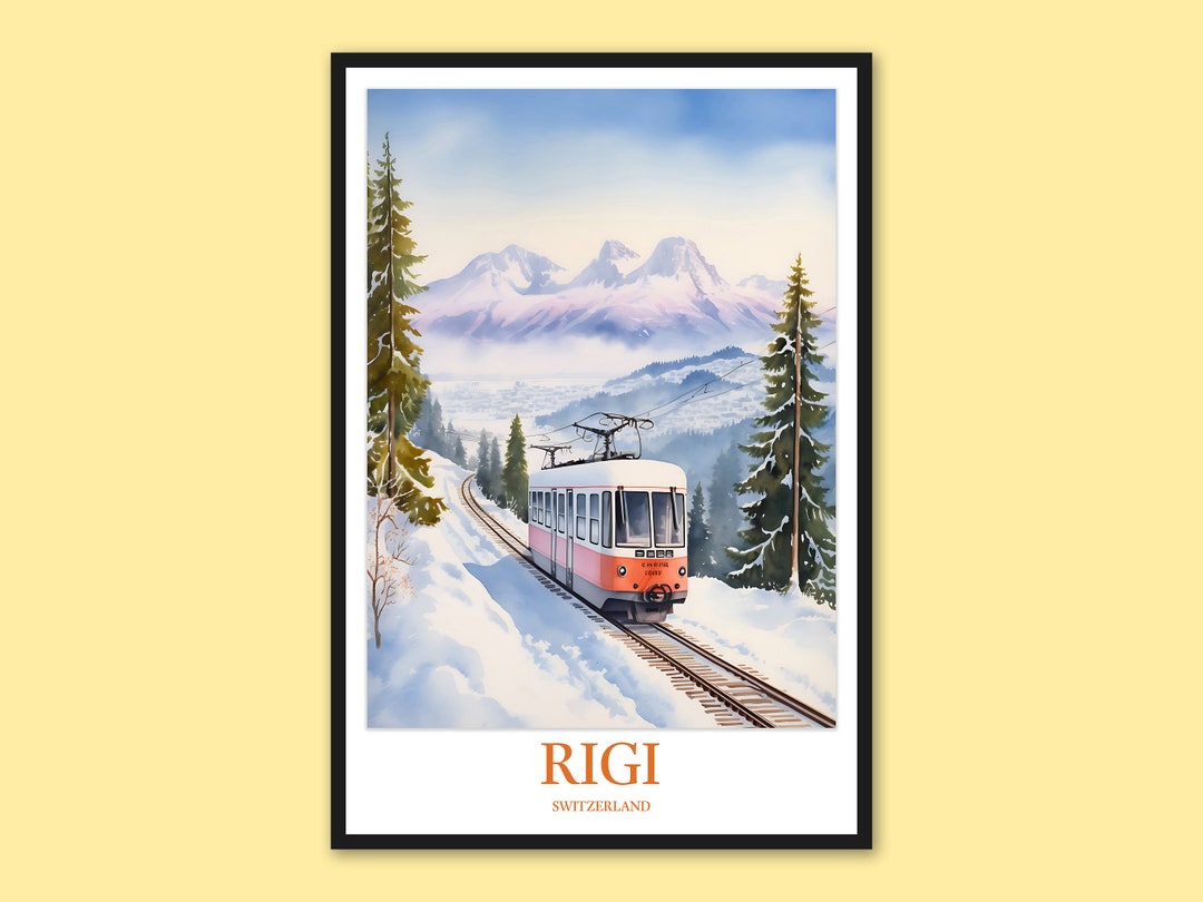 Rigi Travel Wall Art Rigi Print Art Rigi Poster Rigi Wall Art Rigi Wall ...