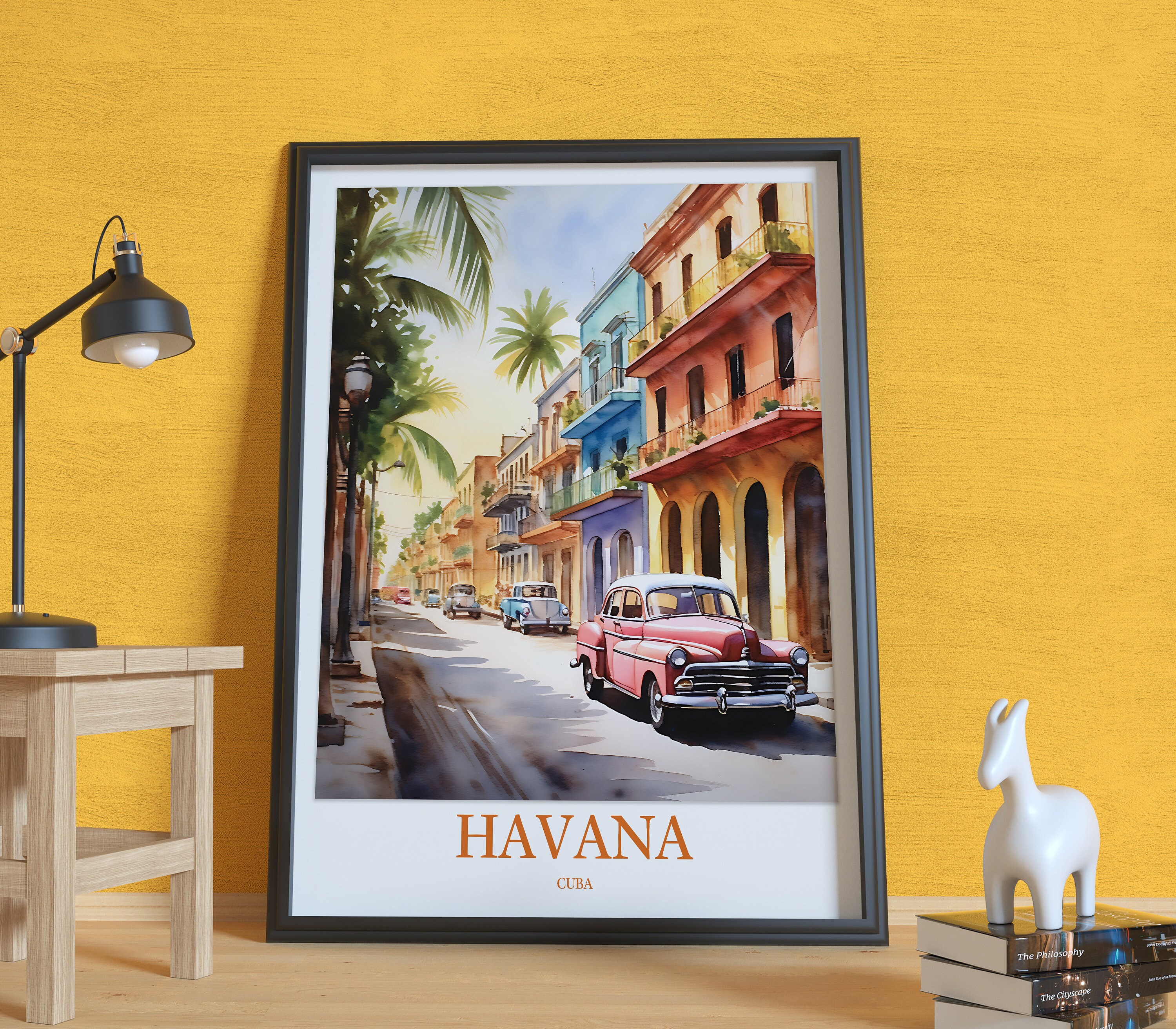 Havana Poster Havana Wall Art Havana Print Art Havana Wall Decor Havana ...