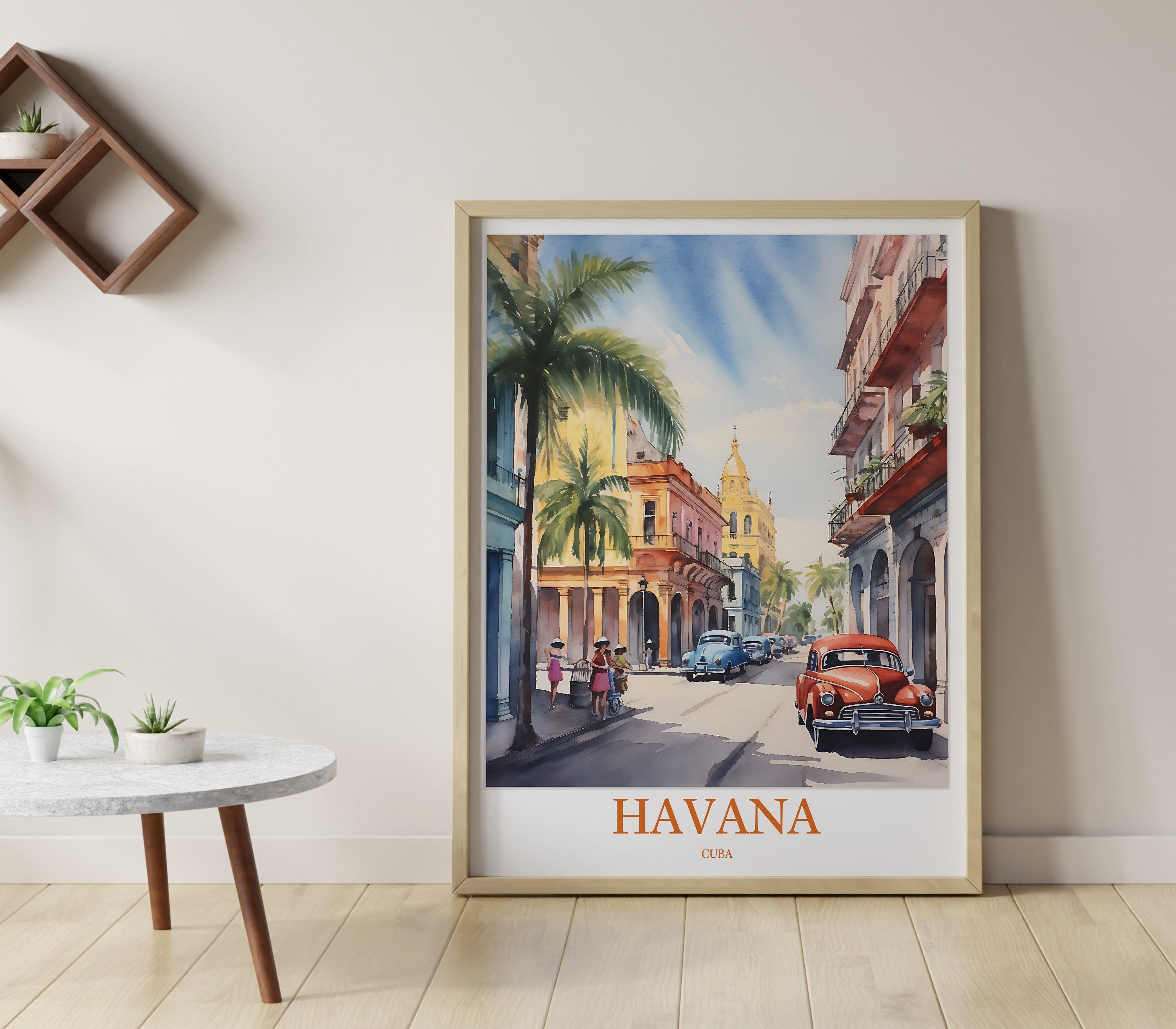 Havana Wall Art Havana Poster Havana Print Art Havana Wall Decor Havana ...