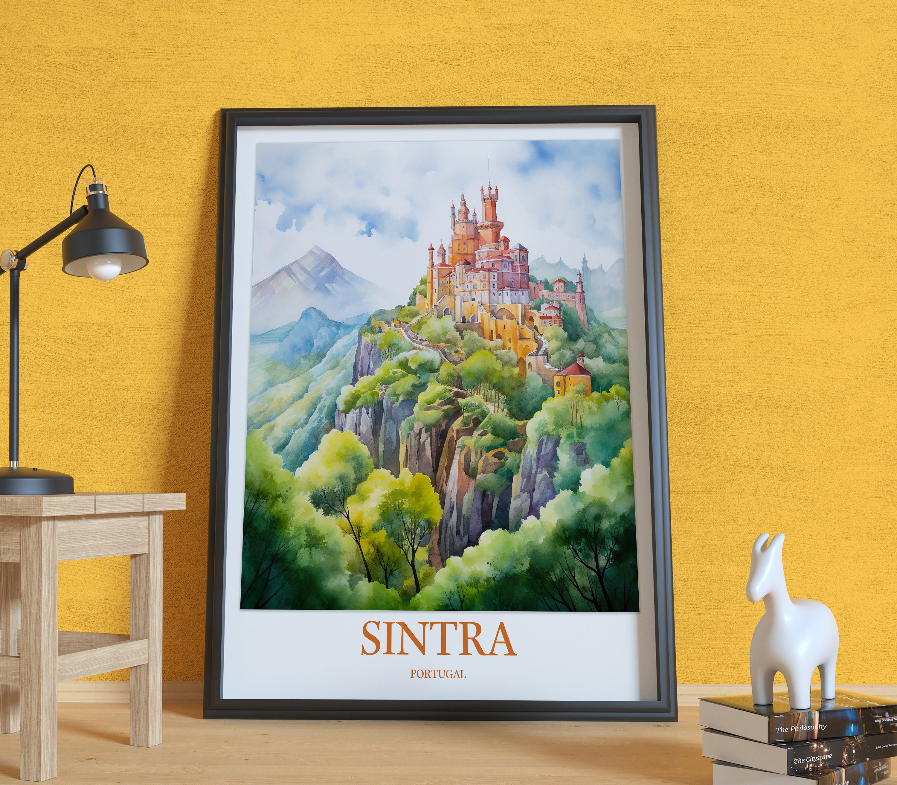 Sintra Print Sintra Reise Wandkunst Sintra Poster Sintra Reise Print ...