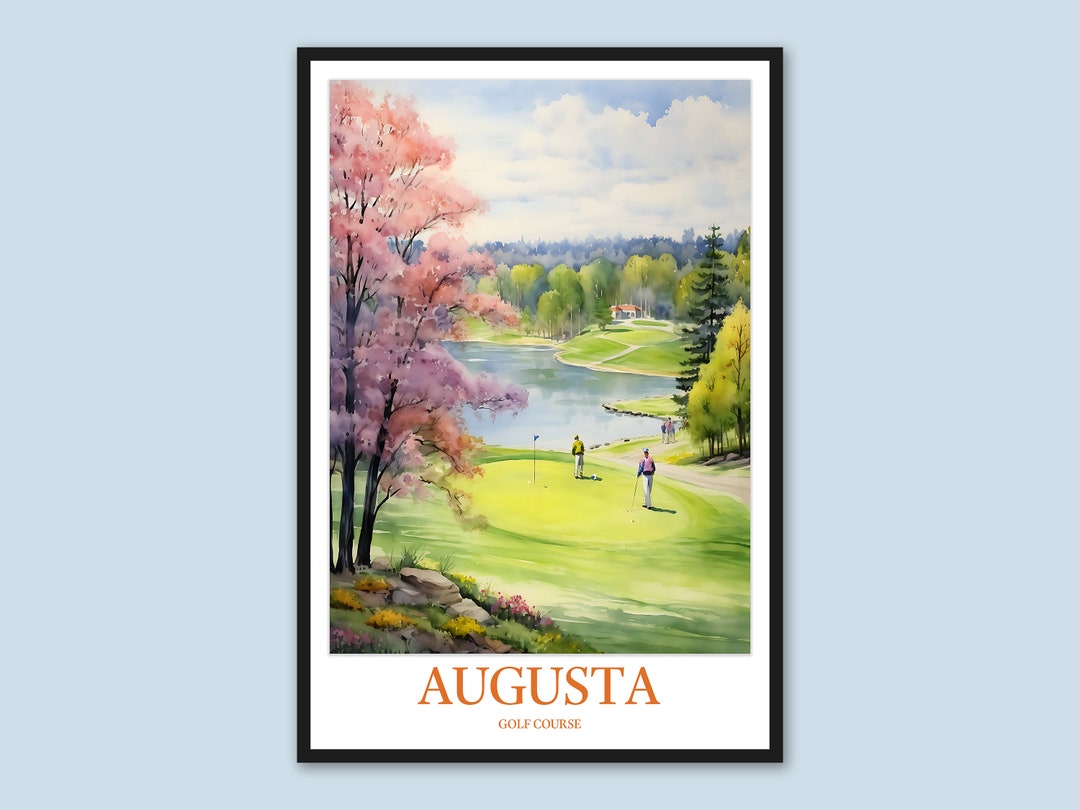 Augusta Wall Art Augusta Poster Augusta Print Art Augusta Wall - Etsy