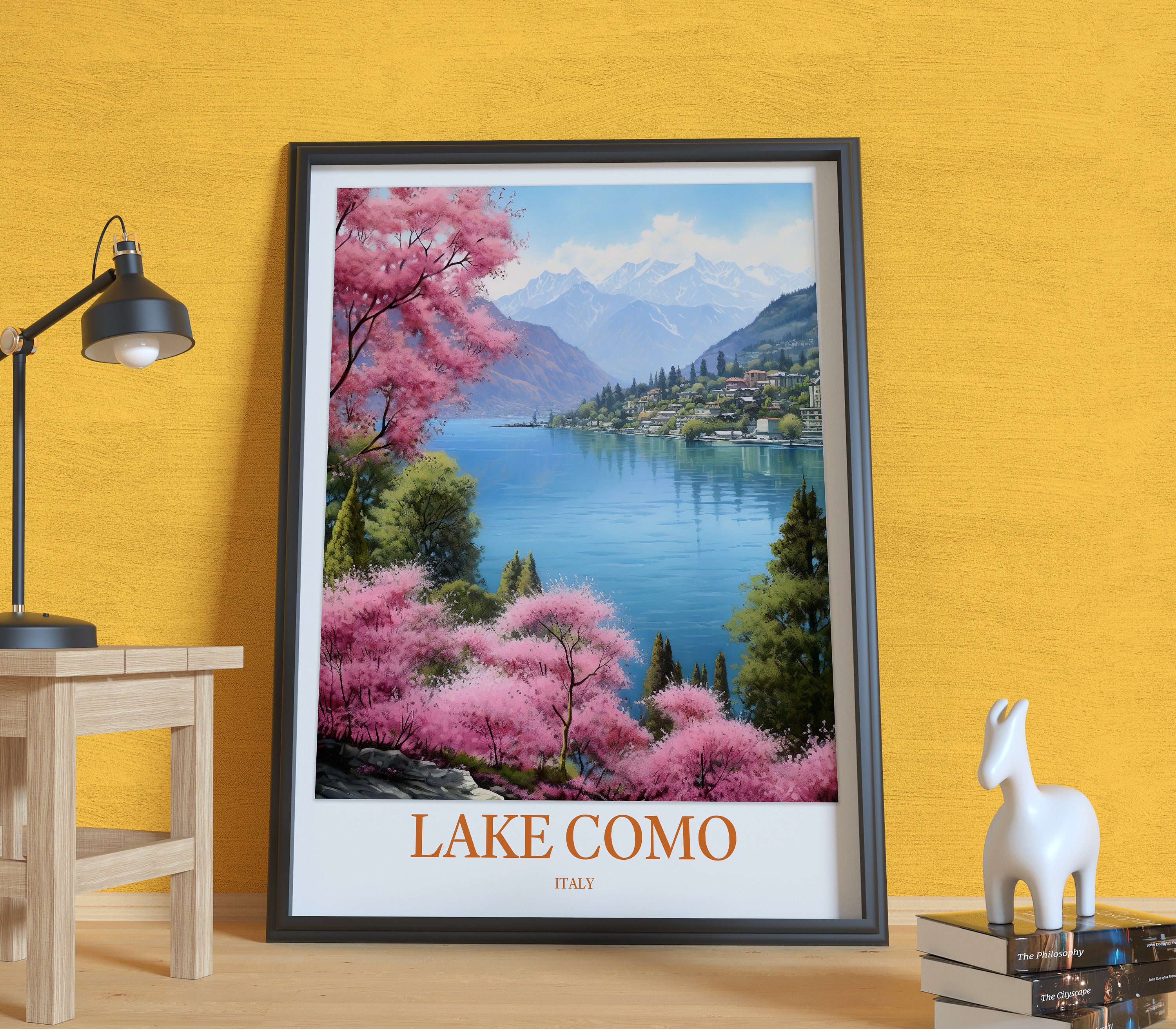 Lake Como Wall Art Lake Como Poster Lake Como Print Art Lake - Etsy