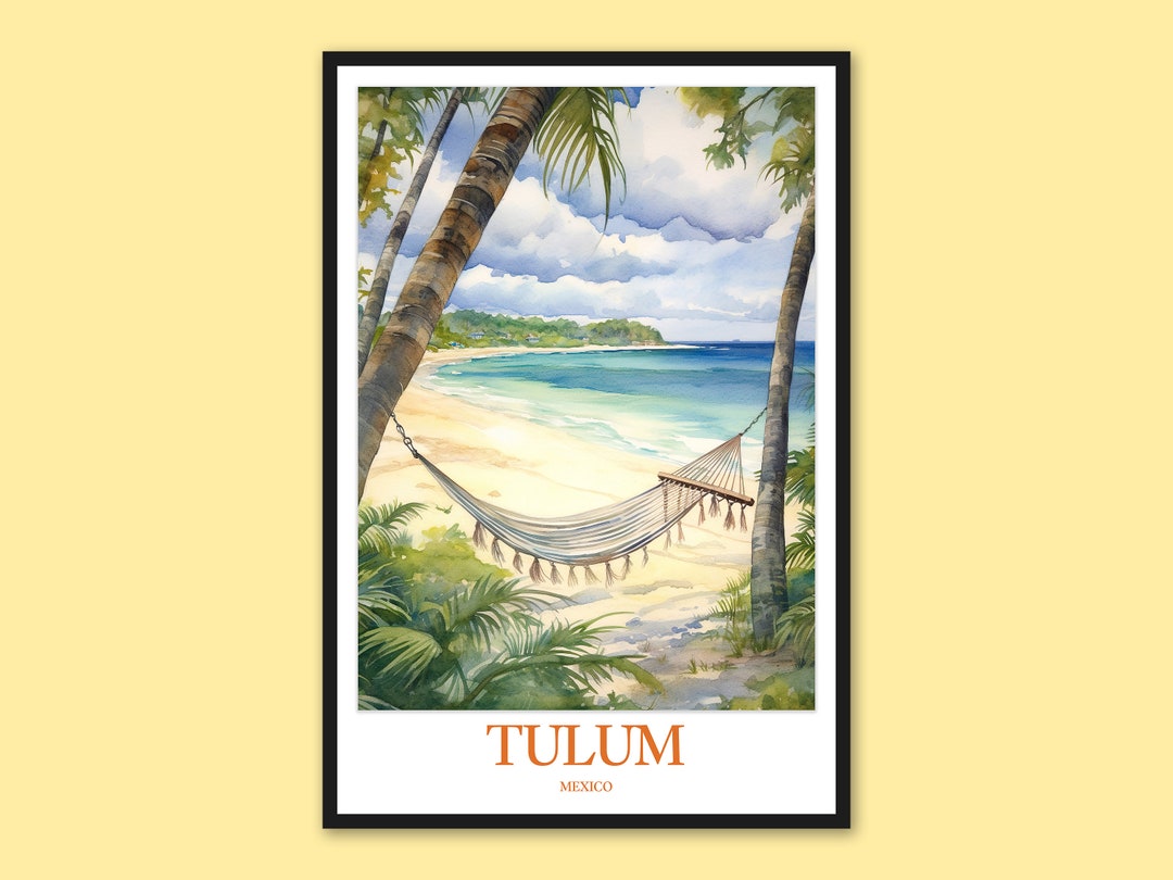 Tulum Print Tulum Wall Art Tulum Poster Tulum Wall Decor Tulum Travel ...