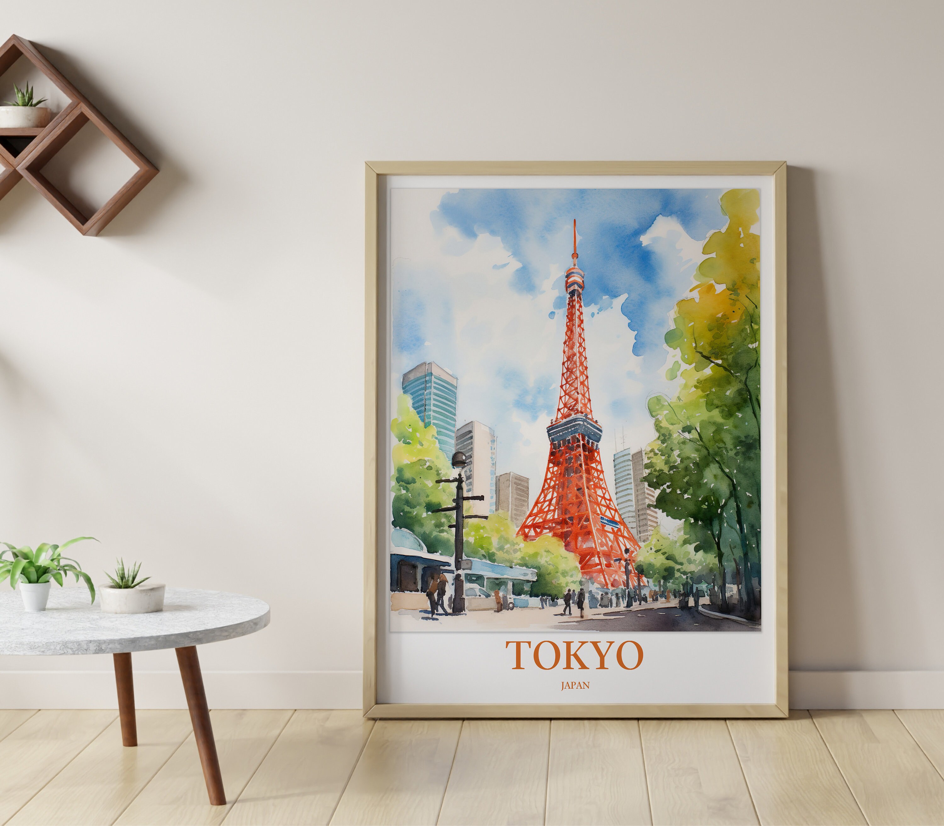 Tokyo Wall Decor Tokyo Print Art Tokyo Wall Art Tokyo Poster Tokyo ...