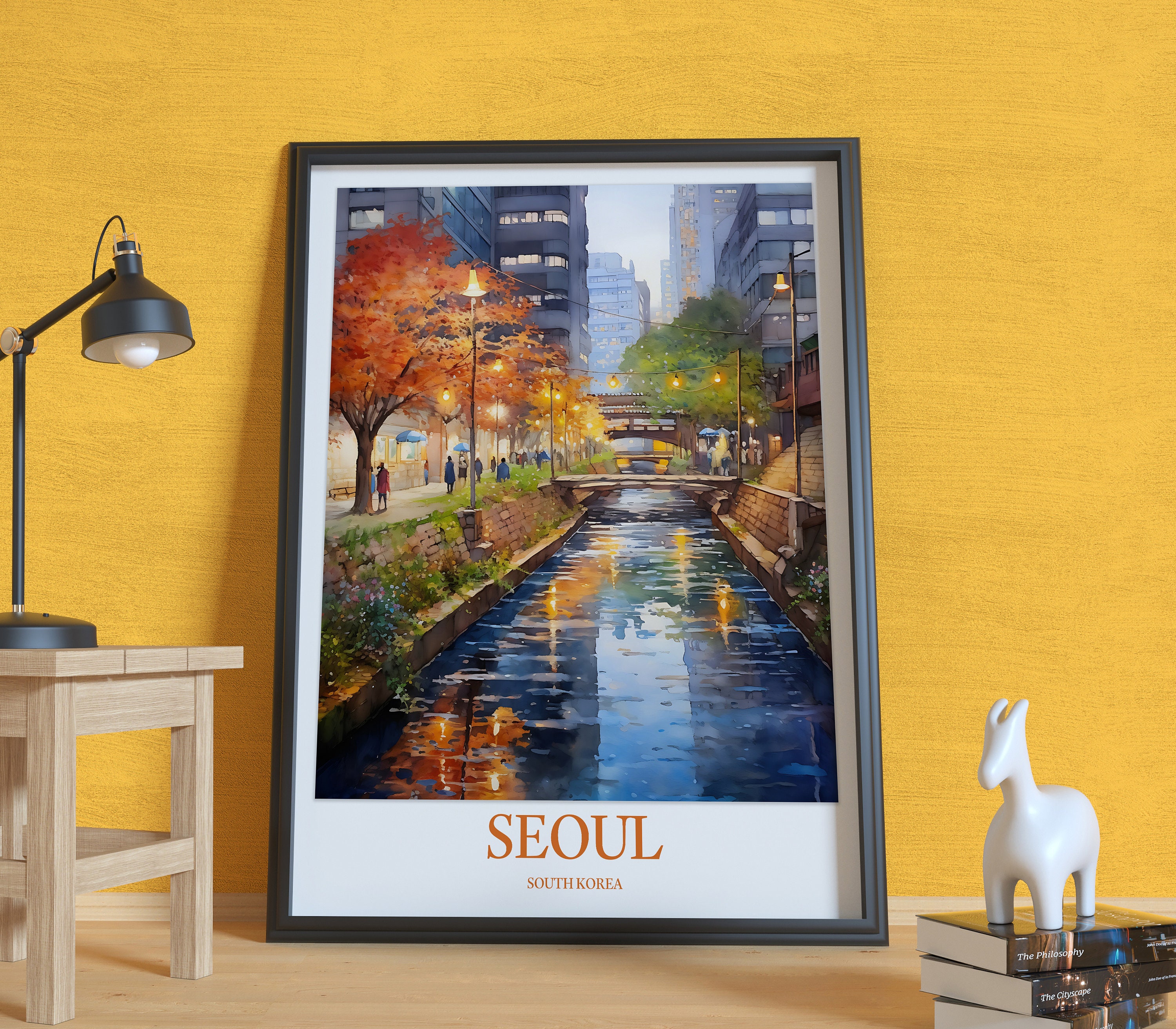 Seoul Wall Art Seoul Poster Seoul Print Art Seoul Wall Decor - Etsy